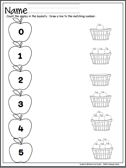 How Many Harvest Time Math Worksheet Madebyteachers