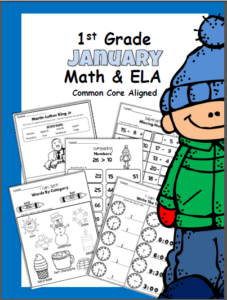 January First Grade Workbook | Made By Teachers