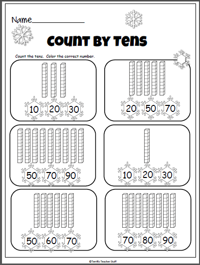 Counting Blocks 1 10 Worksheet Counting Blocks Worksheet For 1st 2nd 