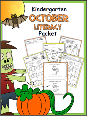 October Beginning Sounds Activity (Kindergarten) - Made By Teachers