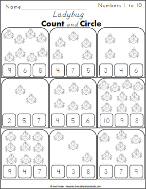 Ladybug Subtraction Worksheet for Kindergarten - Made By Teachers