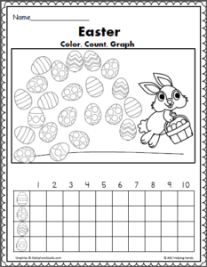 Free Easter Spring Counting 5 to 10 - Made By Teachers