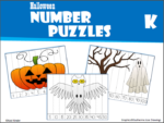 Halloween Number Puzzles Counting by 1, 5, and 10 | Made By Teachers