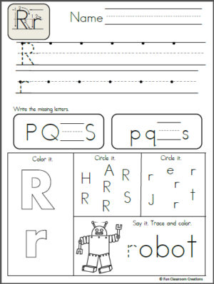 Alphabet Letter Formation Printable Worksheets - Made By Teachers