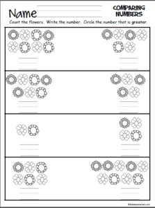 Write the Numbers 1 to 20 on the Flowers - Made By Teachers