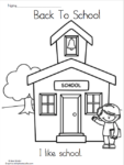 Back To School Reading and Coloring Printable | Made By Teachers