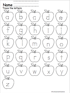 Reindeer Lowercase Letter Writing Practice - Made By Teachers