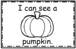 Free October Book for Kindergarten (10 pages) | Made By Teachers