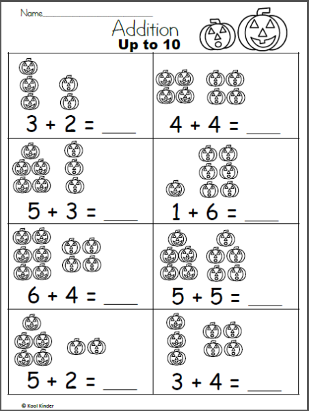 Ten Frames Practice for Thanksgiving - Made By Teachers