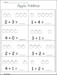 Apple Addition - Let's Make 10 - Made By Teachers