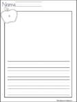Apple Writing Page | Made By Teachers