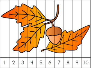 Kindergarten Pumpkin Math Puzzle (1-10) - Made By Teachers
