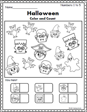 Monster Math Compare Numbers - Made By Teachers