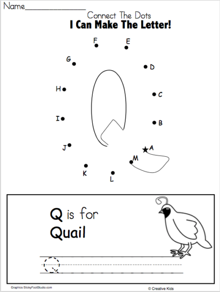 Free Letter Z Writing Worksheet and Dot to Dot - Made By Teachers