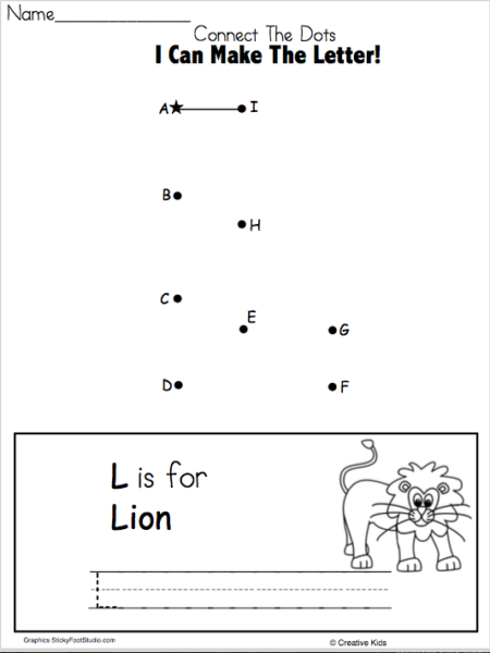 Letter L Writing Practice for Kindergarten and Preschool - Made By Teachers