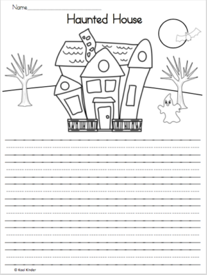 Write About the Haunted House - Made By Teachers