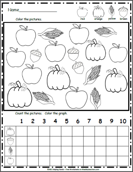 Free Spring Graphing Worksheet for Kindergarten - Made By Teachers