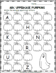 Halloween Uppercase Letter Writing | Made By Teachers
