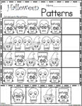 Free Halloween Pattern Worksheets - Made By Teachers