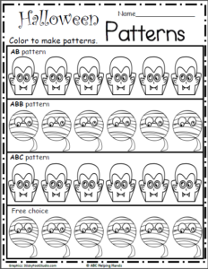 Free Halloween Math Patterns Activity | Made By Teachers