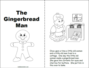 Gingerbread Man Story for Kindergarten - Made By Teachers