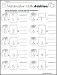 Marshmallow Math Addition | Made By Teachers