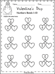Valentine's Day Math - Numbers 1 to 30 - Made By Teachers