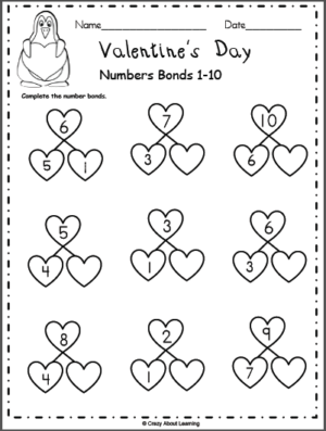 Valentine's Day Math - Numbers 1 to 30 - Made By Teachers
