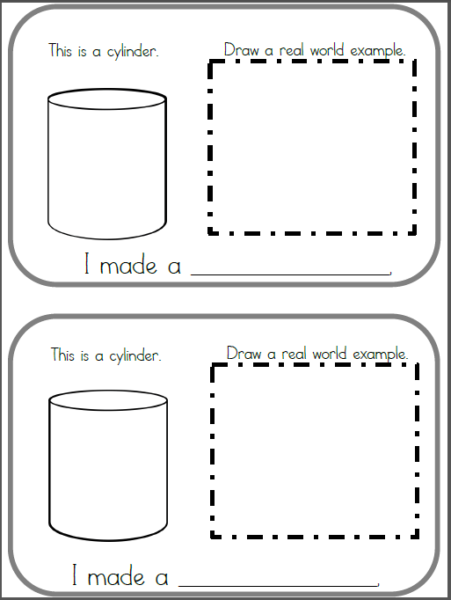 Free 3D Shapes Mini-Book | Made By Teachers