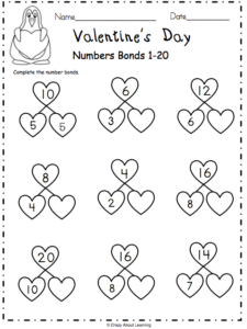 Valentine's Day Missing Numbers to 30 - Made By Teachers