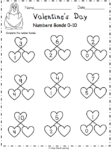 Free Valentine's Day Math - Trace Numbers 1-10 | Made By Teachers