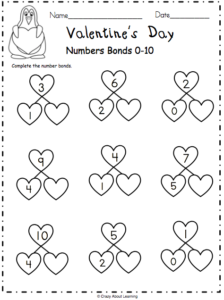 Free Valentine's Day Math - Trace Numbers 1-10 | Made By Teachers