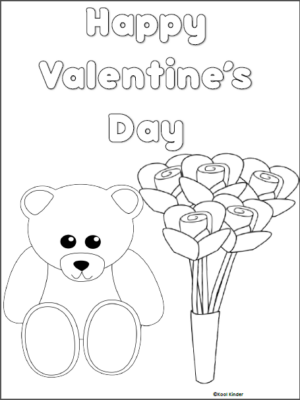 Valentine's Day Coloring Worksheet - Made By Teachers