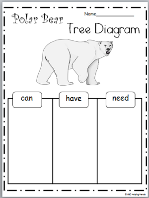 Fun Polar Bear Literacy Packet | Made By Teachers