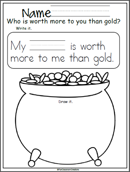 Free St. Patrick's Day Writing Worksheet | Made By Teachers
