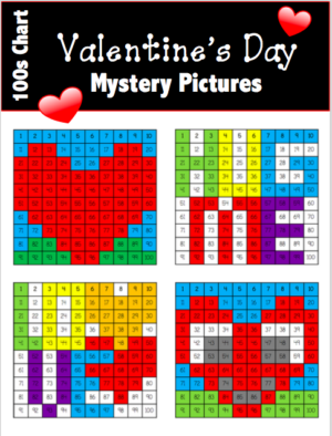 Valentine's Day Mystery Pictures | Made By Teachers