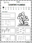 Spring Flower Counting and Number Writing | Made By Teachers
