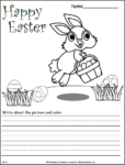 Easter Bunny Picture Writing Prompt | Made By Teachers
