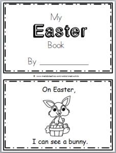 Free Easter Mini-Book | Made By Teachers