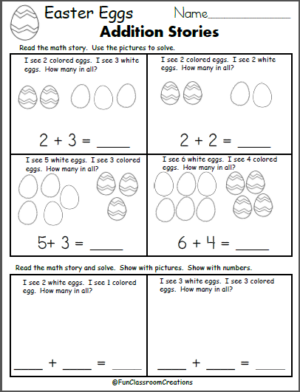 Free Kindergarten Addition Worksheets - Penguin Math - Made By Teachers
