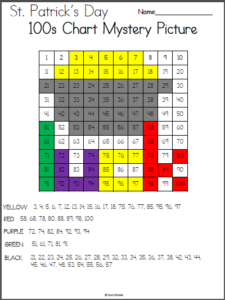 Free St. Patrick's Day Mystery Picture | Made By Teachers