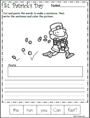 Free Lucky St. Patrick's Day Graph Worksheet. - Made By Teachers