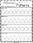 Free Halloween Pattern Worksheets - Made By Teachers