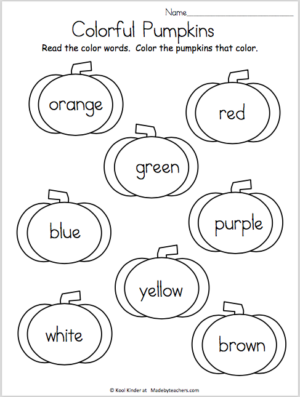Color to Make 7 - Made By Teachers