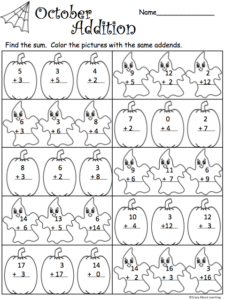 How Many Halloween - Free Kindergarten Math - Made By Teachers