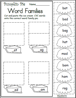 word families | Made By Teachers