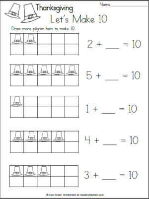 Pilgrim Hats Pattern Practice - Made By Teachers