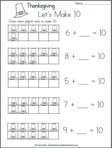 Let's Make 10 Pilgrim Hats - Made By Teachers