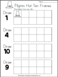 Ten Frames Practice for Thanksgiving | Made By Teachers