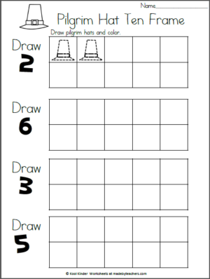 Free Math Worksheet - Color to Make 9 | Made By Teachers
